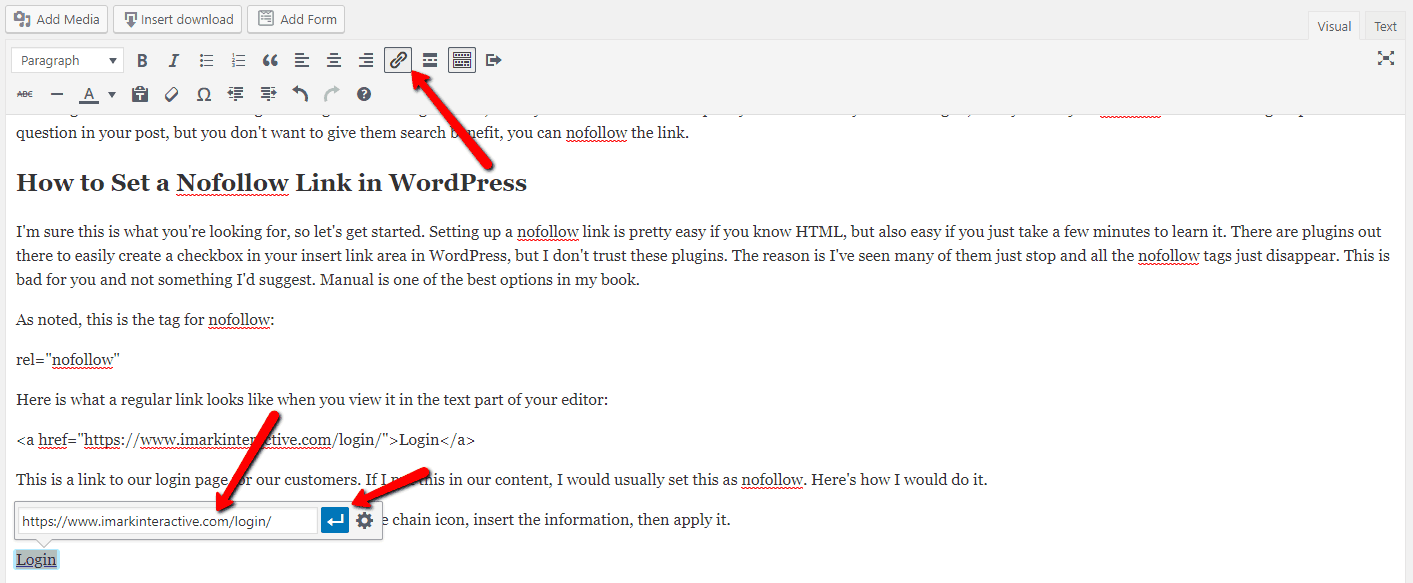 When to Use Nofollow & How to Add in WordPress (Including Gutenberg)